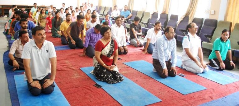 International Yoga Day Celebration @ JCDV - Jan Nayak Chaudhary Devi ...